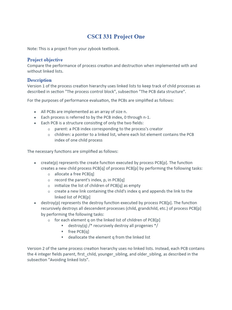CSCI 331 Project One | PDF | Cloud Computing | Computer Programming