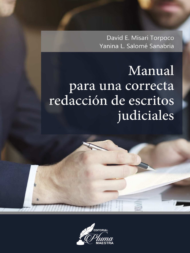 Manual para Una Correcta Redaccion de Es | PDF | Gramática | Abogado