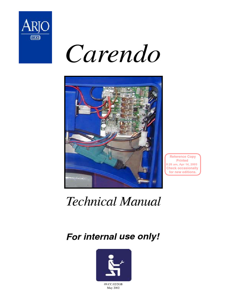 Carendo Technical Manual Overview | PDF | Battery Charger | Machines