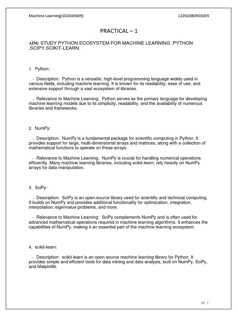 ML 1 | PDF | Machine Learning | Quartile