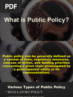 Key Characteristics of Public Policy | PDF | Policy | Governance