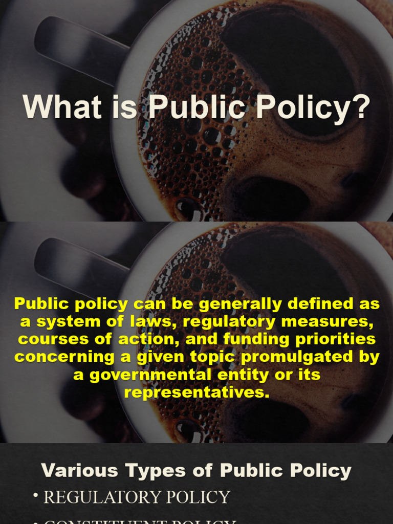What Is Public Policy | PDF | Policy | Economies