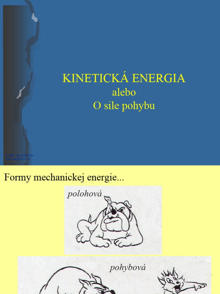 02 Kineticka energia | PDF