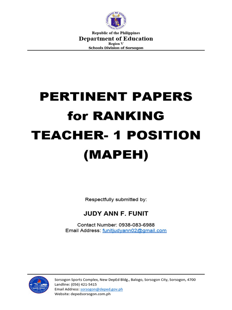 PERTINENT PAPERS For RANKING | PDF