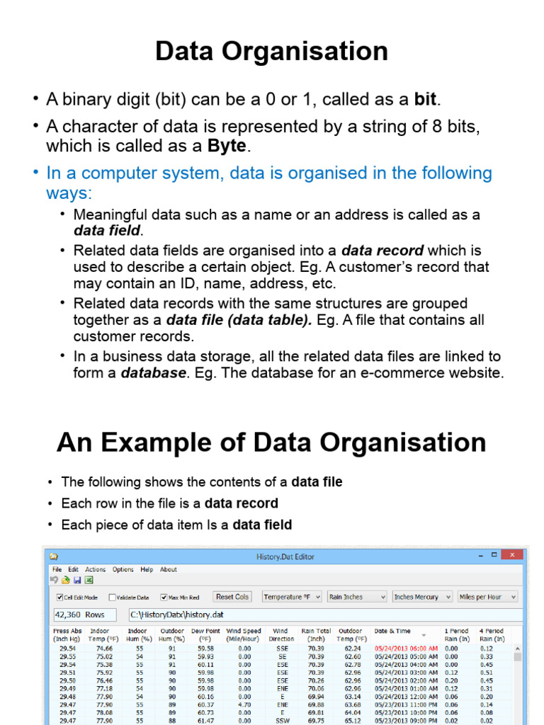 Data Organisation and File Allocation | PDF | Hard Disk Drive | Byte