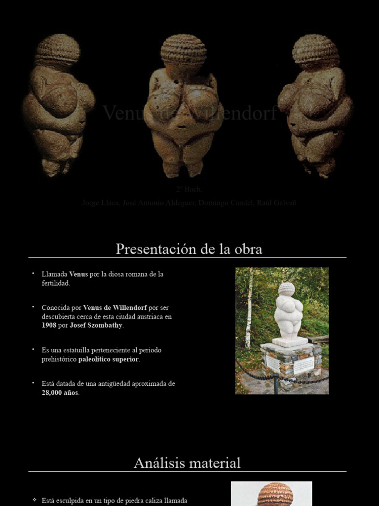 Venus de Willendorf: Análisis y Significado | PDF