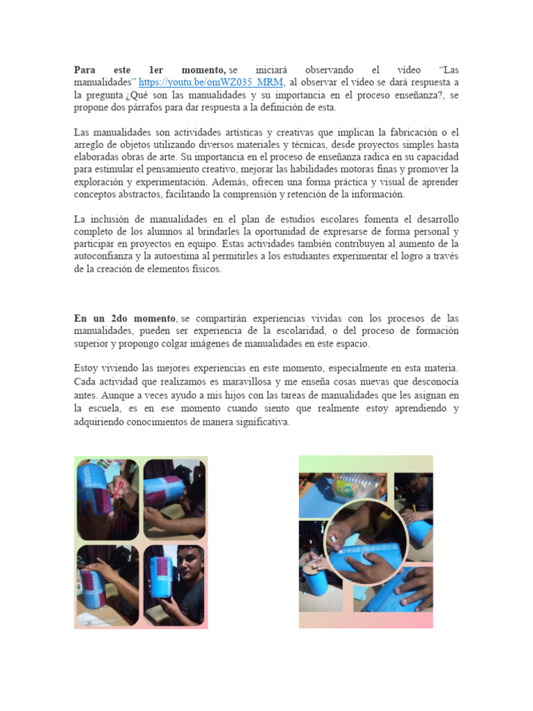 Foro 5 Manualidades | PDF