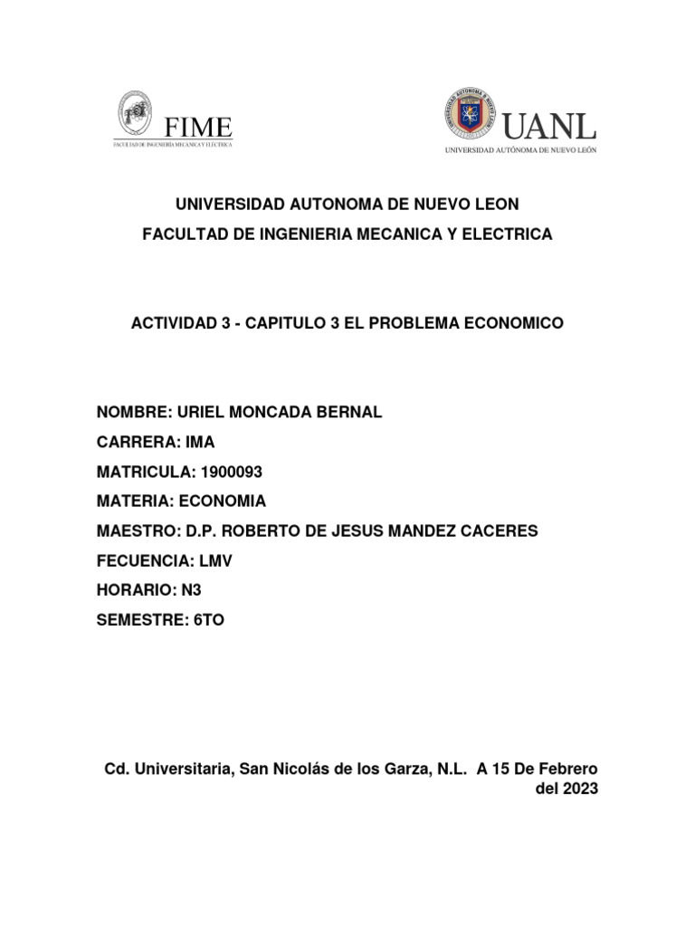 Ventaja Comparativa y Costo de Oportunidad | PDF | Ventaja comparativa ...
