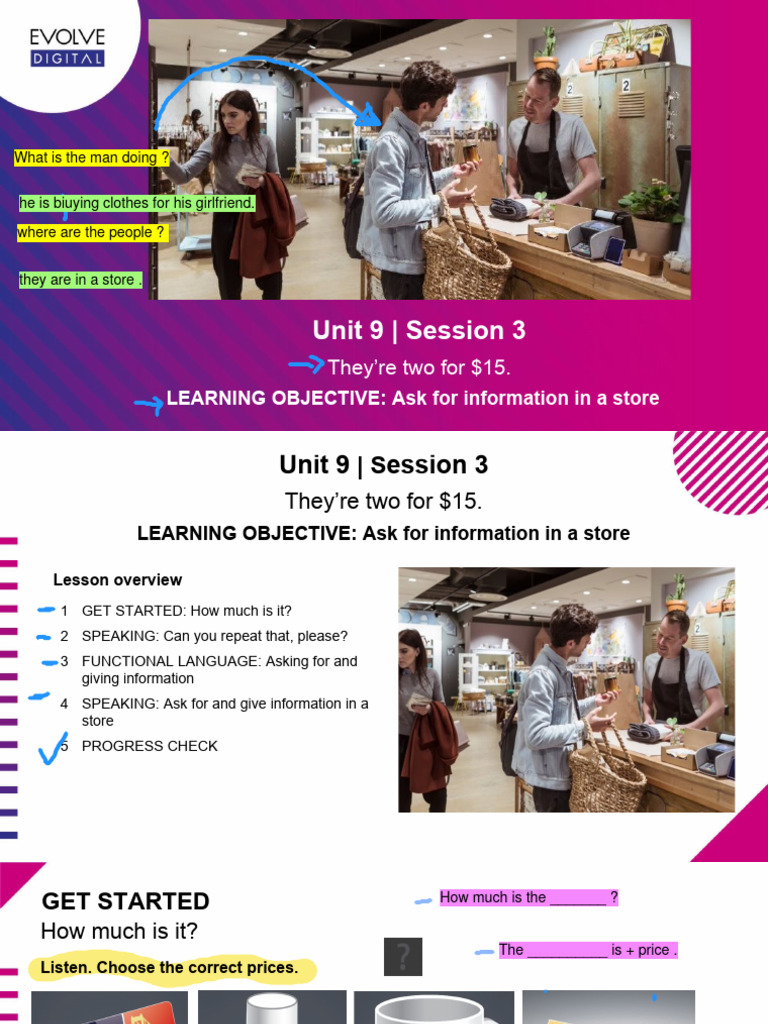 Unit 9 - Session 3: They're Two For $15 | PDF