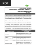 Manual para Llenado de Cédulas 2023 | PDF