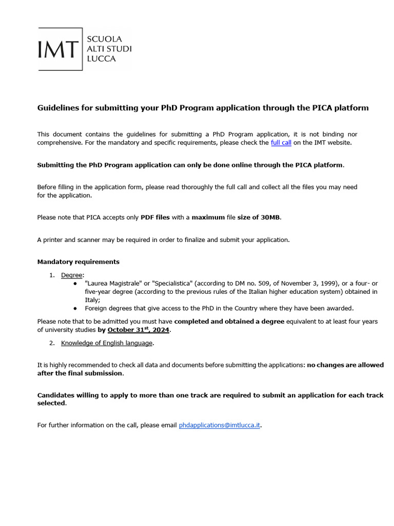 2024 Pica Guidelines XL | PDF | Résumé | Login