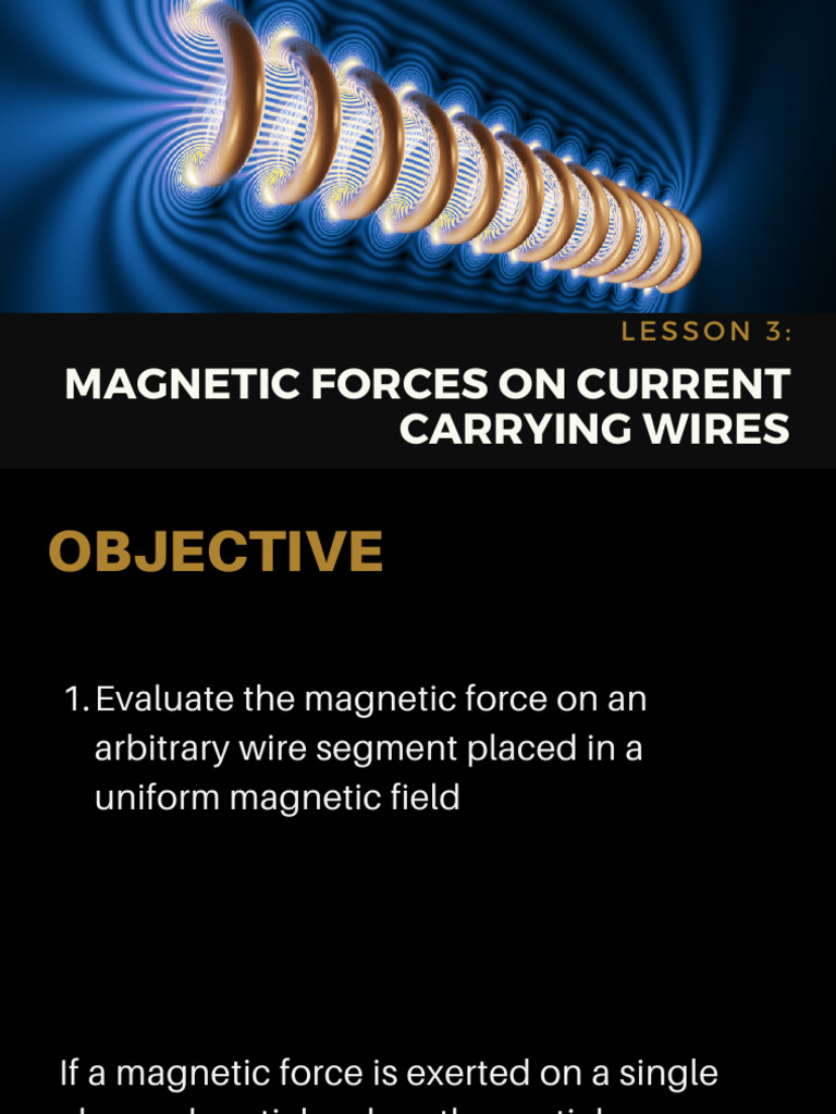 Magnetic Forces on Current-Carrying Wires | PDF