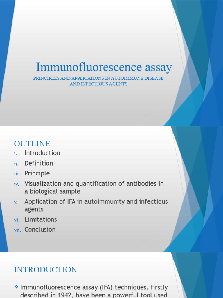 Immunofluorescent Assay | PDF | Immunofluorescence | Fluorescence ...