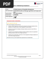 SITXFSA008 Food Safety Program Template | PDF | Hazard Analysis And ...