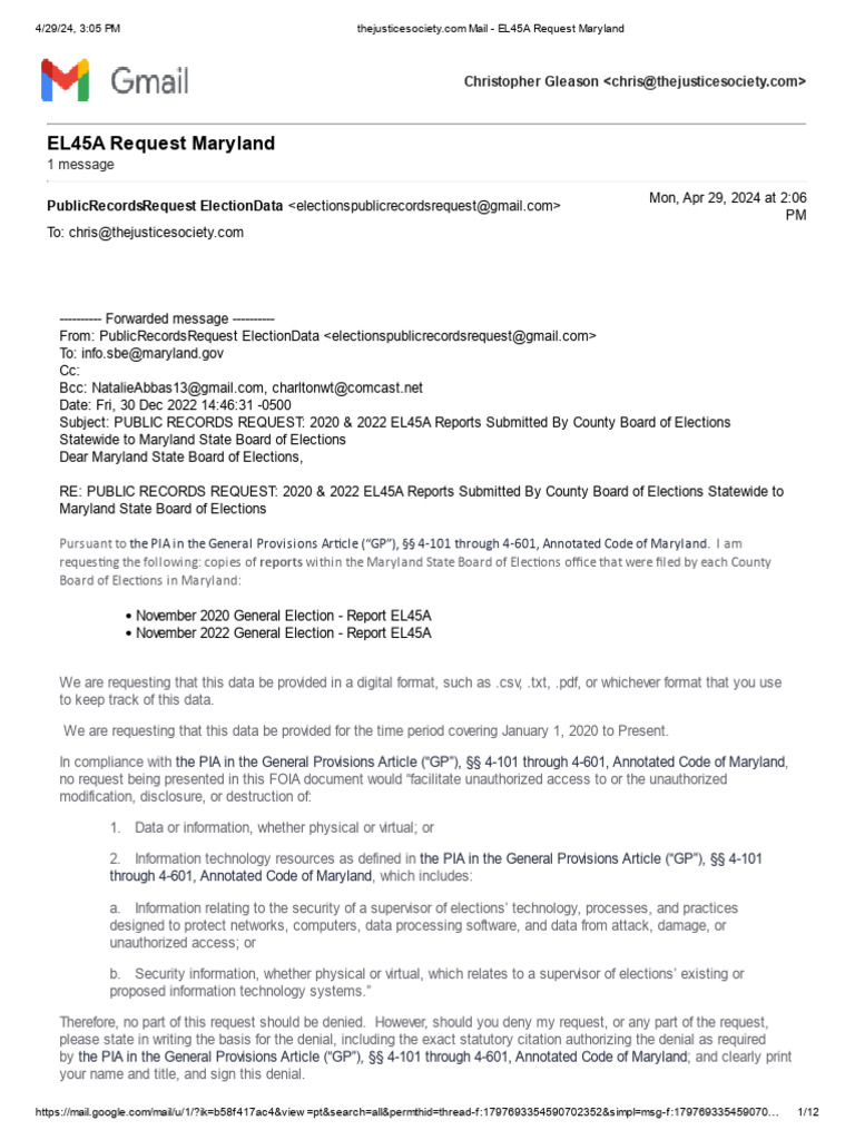 Exhibit B To Affidavit of Christopher Gleason | PDF | Information ...