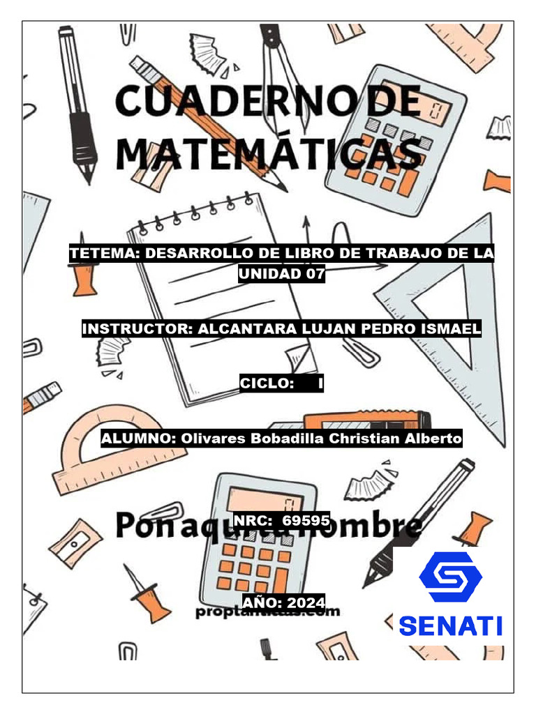 Libro de Trabajo - Matematica-07 | PDF | Matemáticas