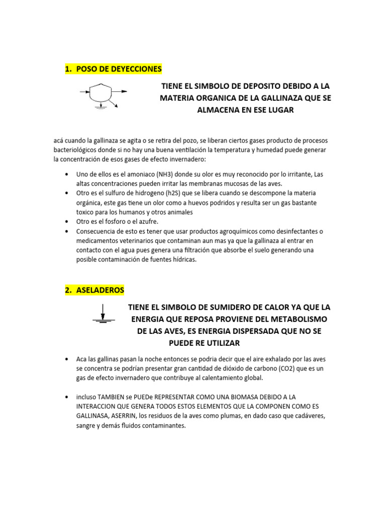 ESQUEMA INFORMATIVO PARA DIAGRAMA DE AGROSTOLOGIA | PDF | Aves ...