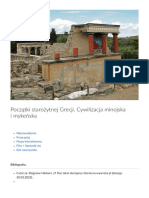 Hellada I Hellenowie - Początki Grecji | PDF