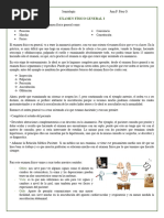 Guía Bates: Examen Físico y Antecedentes | PDF | Examen físico | Abdomen