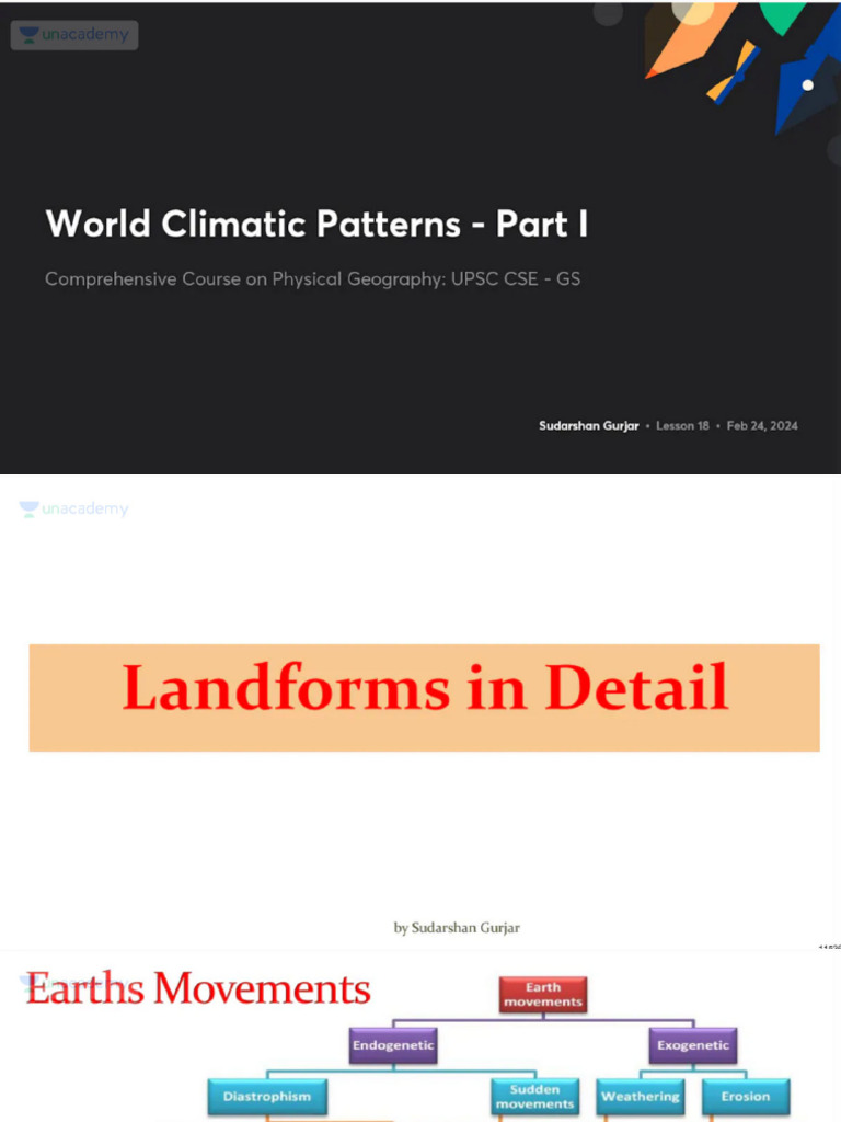 World Climatic Patterns - Part I No Anno 1714107283270 | PDF
