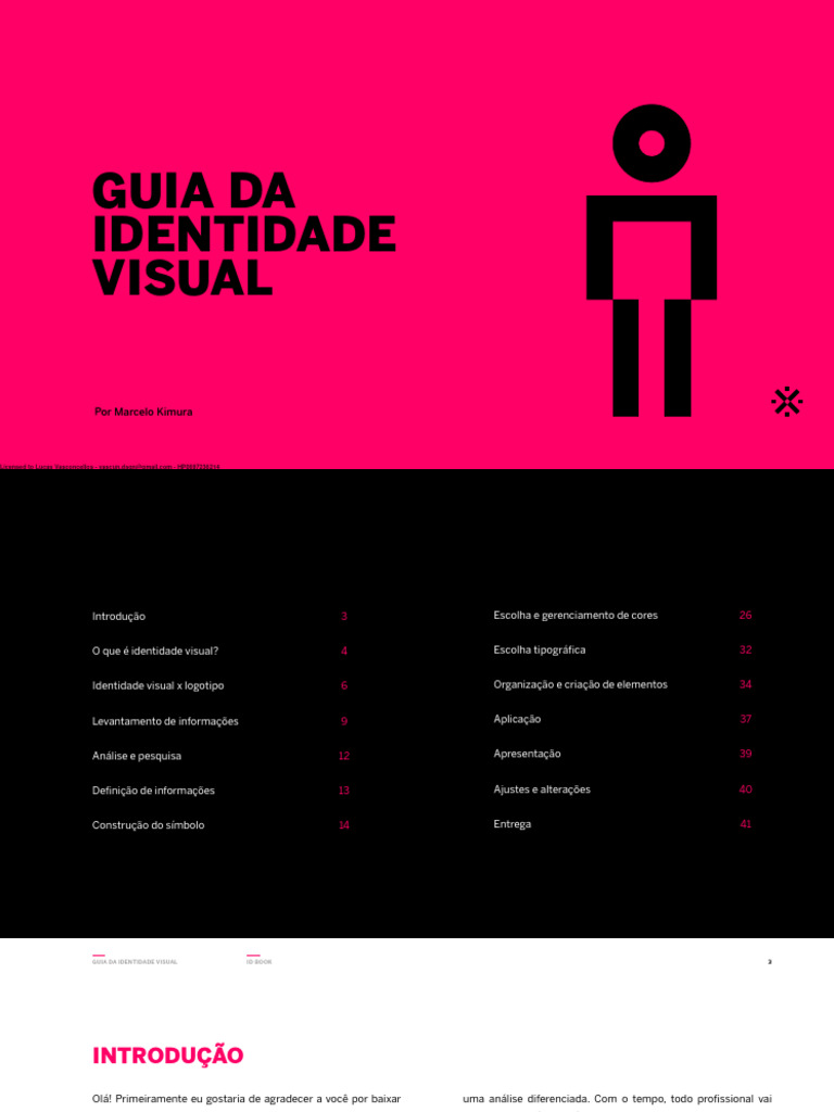 Guia+de+Identidade+Visual+ +Marcelo+Kimura - Cópia 3 | PDF | Cor | Marca