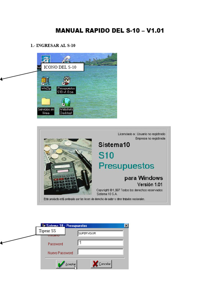 Manual Rapido Del s10 | PDF