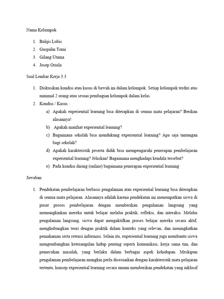 Topik 3 - Ruang Kolaborasi | PDF