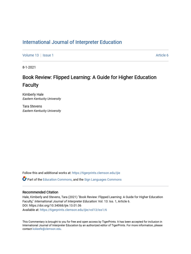 Flipped Learning for Educators | PDF | Learning | Teachers