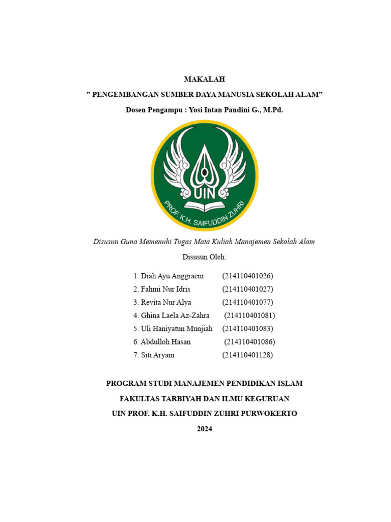 Kel. 2 - Pengembangan SDM | PDF