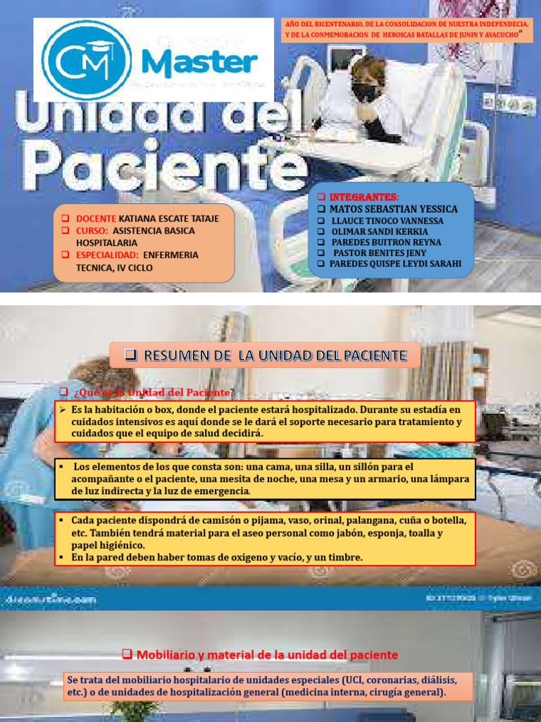 unidad del paciente | PDF