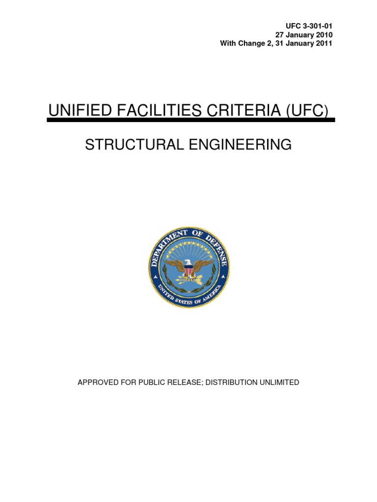 Unified Facilities Criteria (Ufc:) Structural Engineering | PDF ...