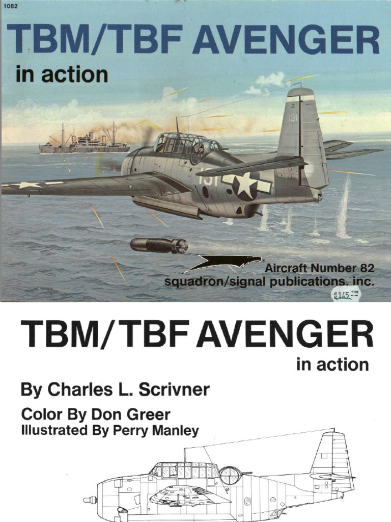 Squadron Signal Aircraft in Action 082 TBF TBM Avenger Compress | PDF