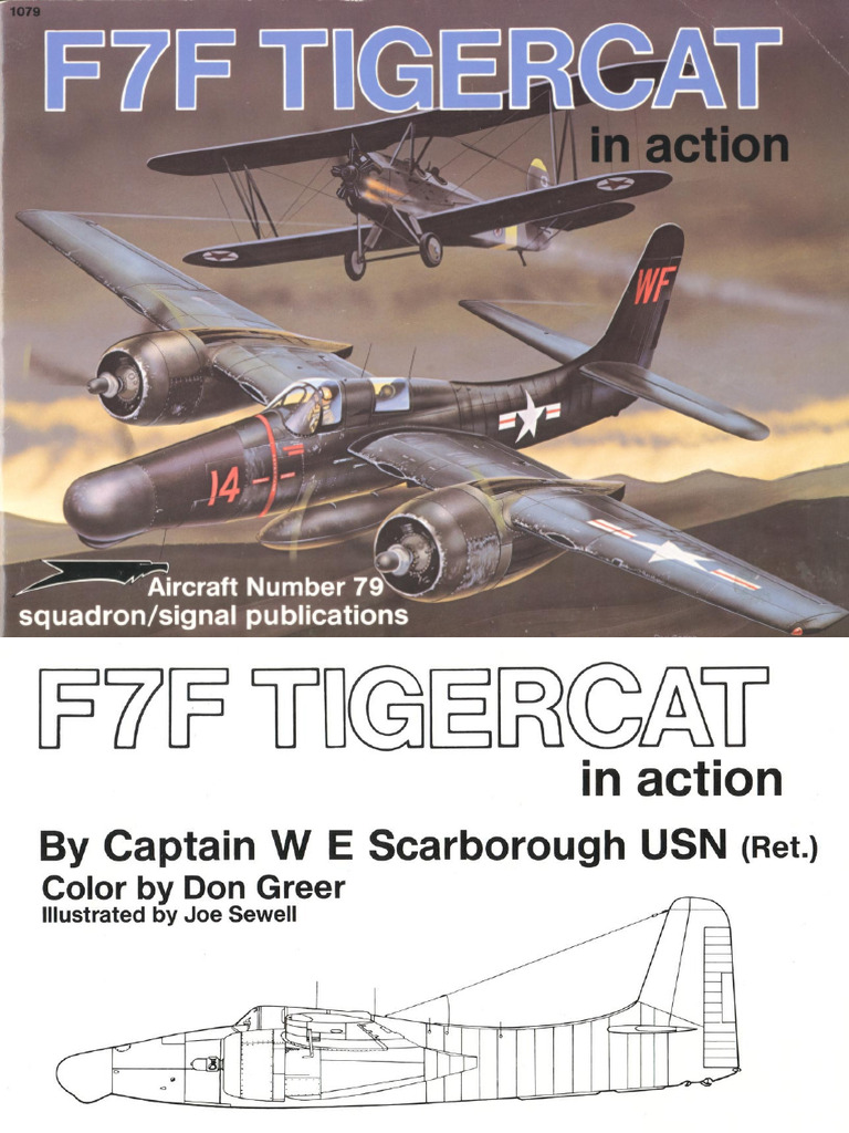 Squadron Signal Aircraft in Action 079 f7f Tigercat - Compress | PDF