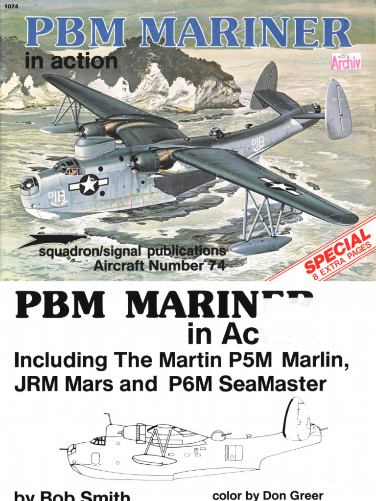 Squadron Signal Aircraft in Action 074 Martin PBM Mariner - Compress | PDF