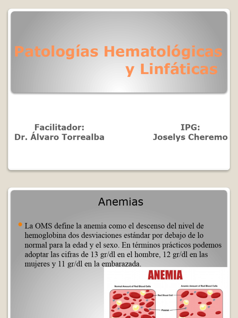 Patologia Hematologica | PDF | Anemia | Glóbulo rojo