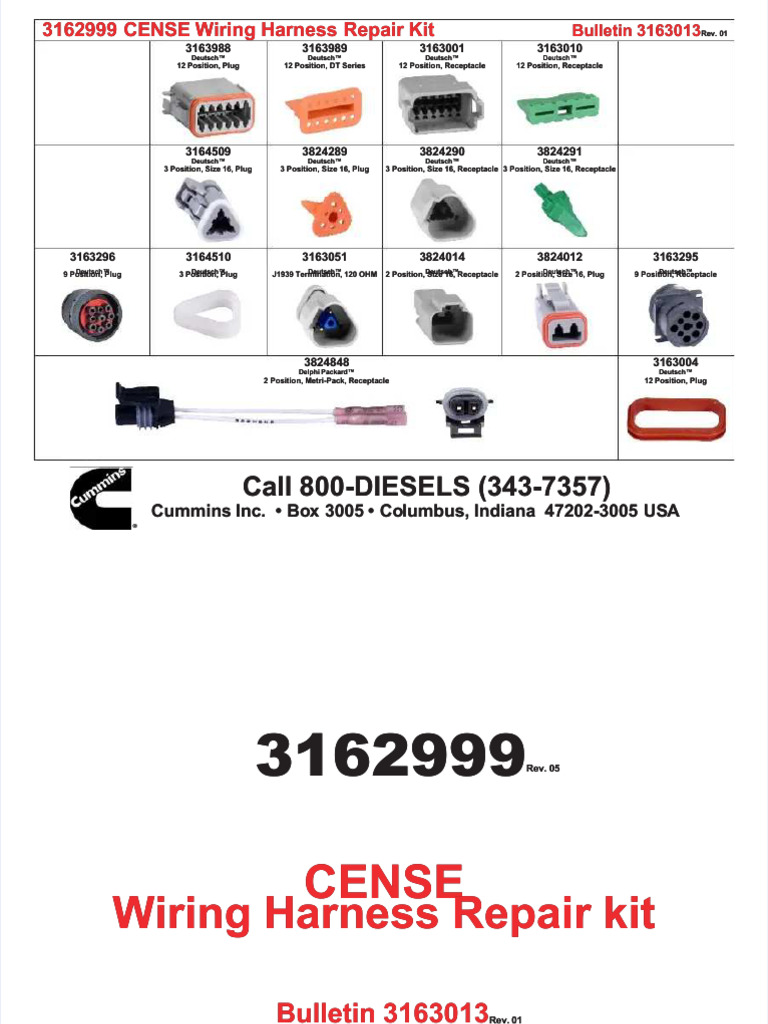 PDF Conectores Cummins - Compress | PDF | Cummins