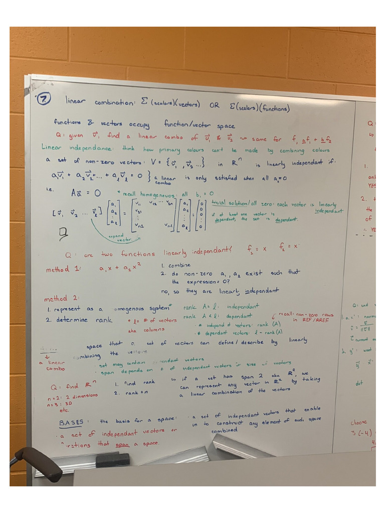 Linear Combination Practice Questions | PDF Linear Combination Practice Questions | PDF