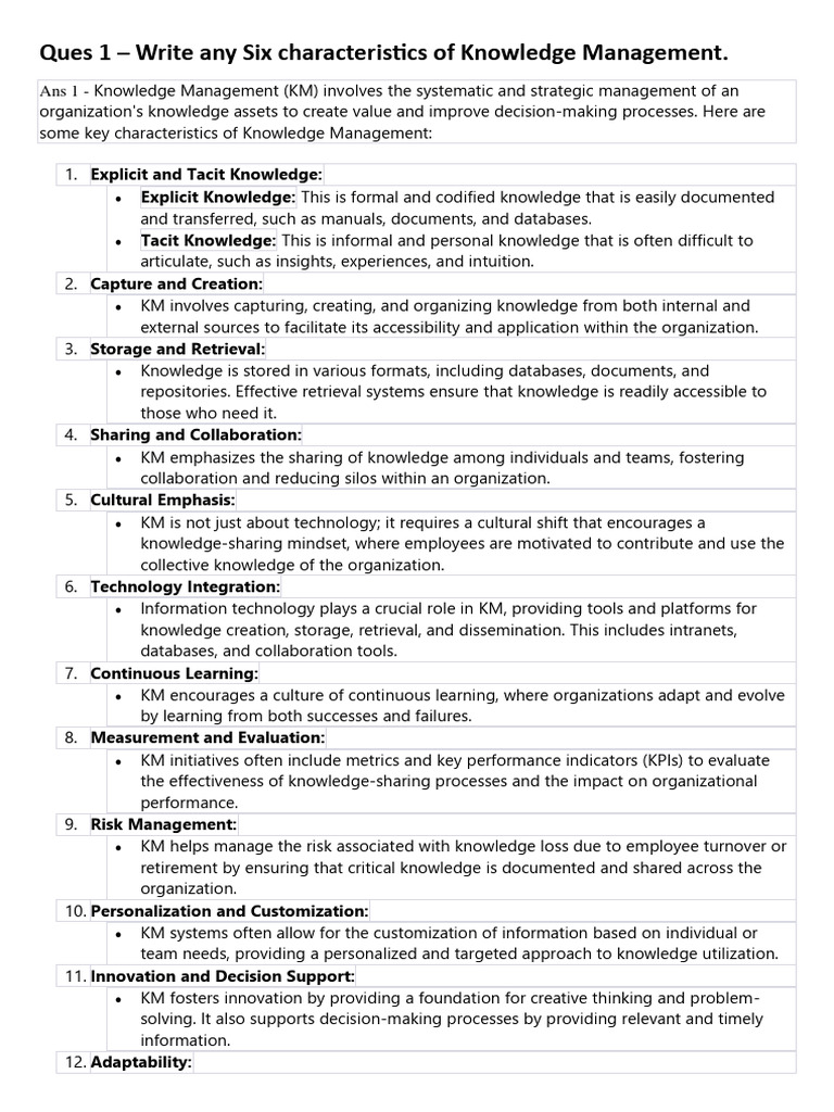 TKM S1 | PDF | Talent Management | Knowledge Management