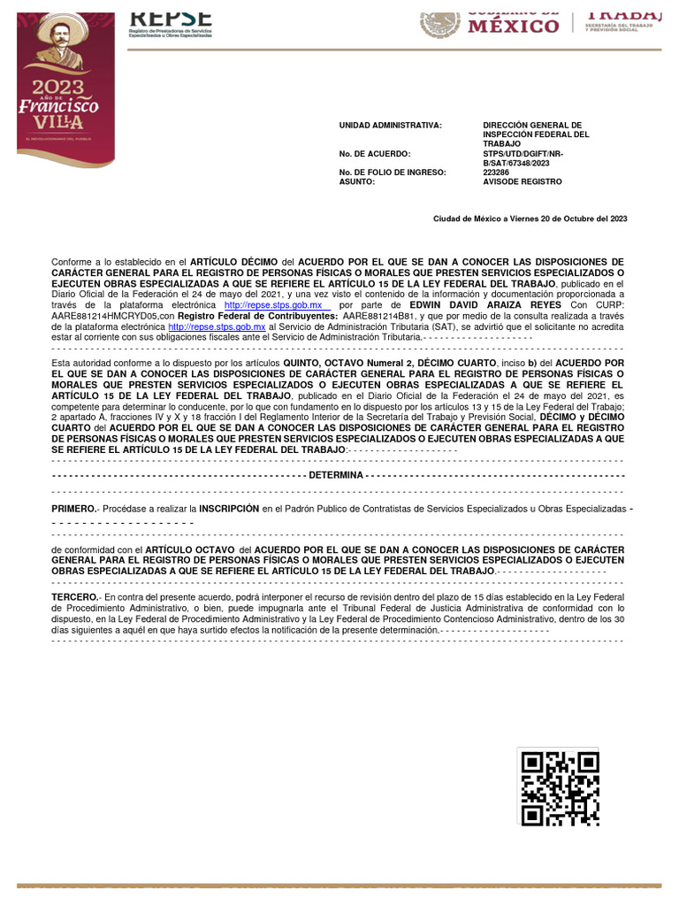 repse edar | PDF | Gobernancia | Justicia