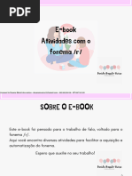 CadernÃ o de Atividades - Fonema CH | PDF