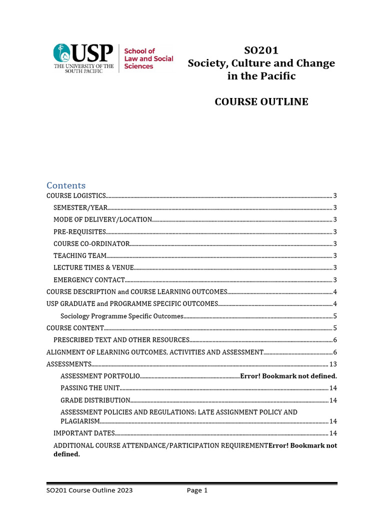 SO201 Course Outline, 2023, UPDATED 1.3.23 | PDF | Essays | Sociology