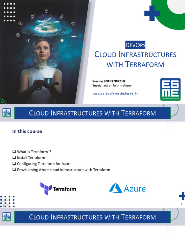 DevOps - Cloud Infrastructures With Terraform | PDF | Cloud Computing | Microsoft Azure