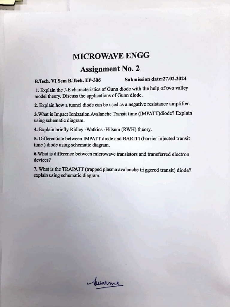 Assignmet 2 | Download Free PDF | Electrical Equipment | Electromagnetism