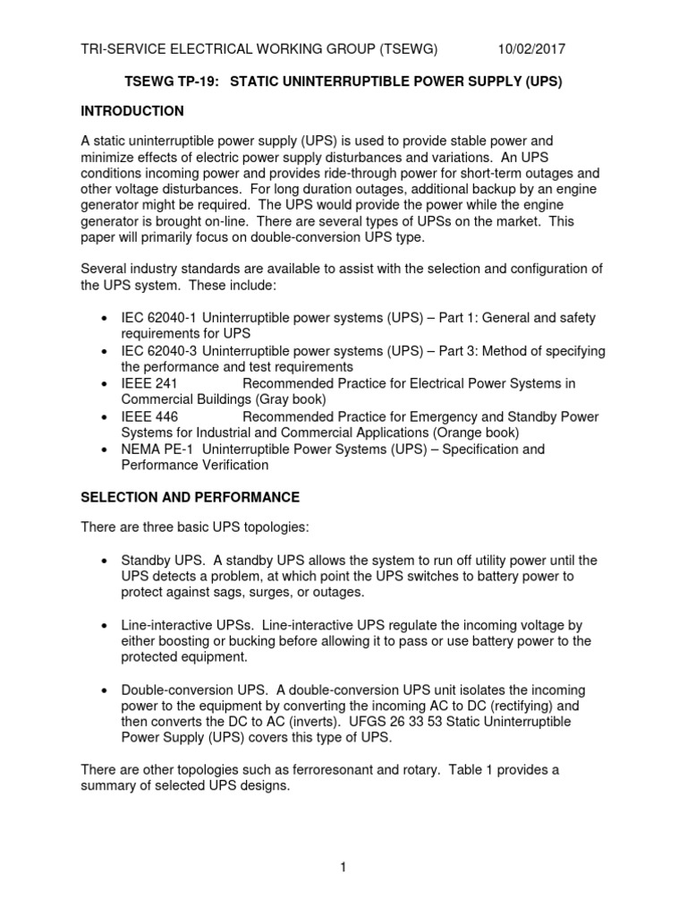 Tsewg tp19 | PDF | Power Inverter | Transformer