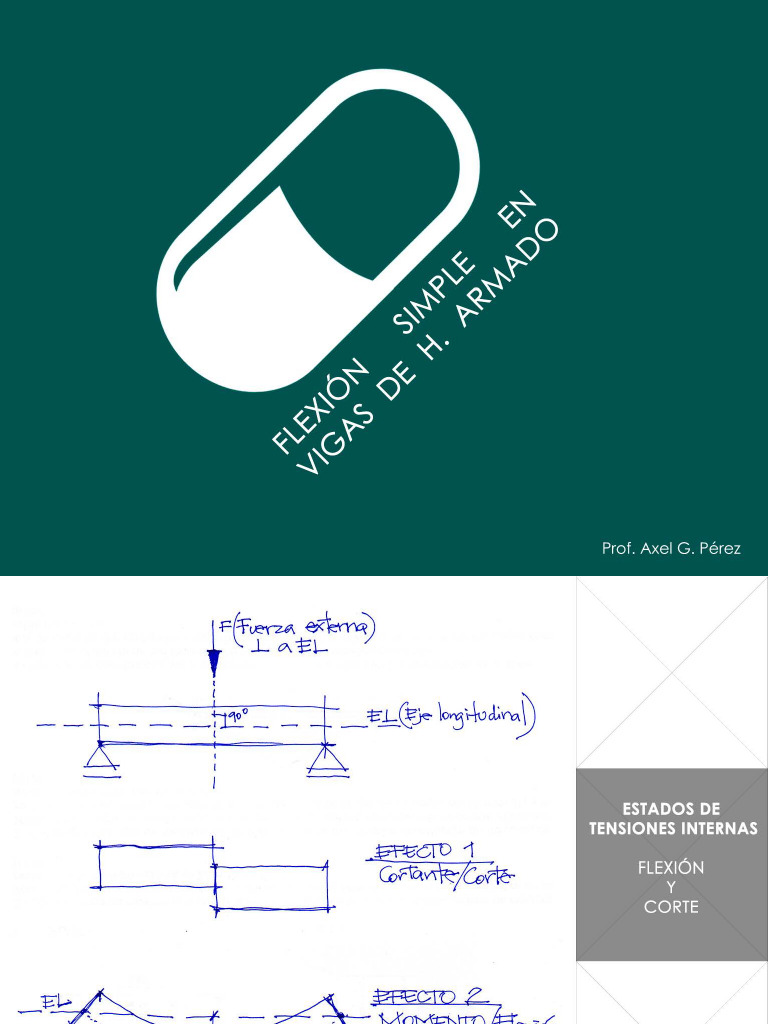 Flexión Simple en Vigas de H. Armado | PDF