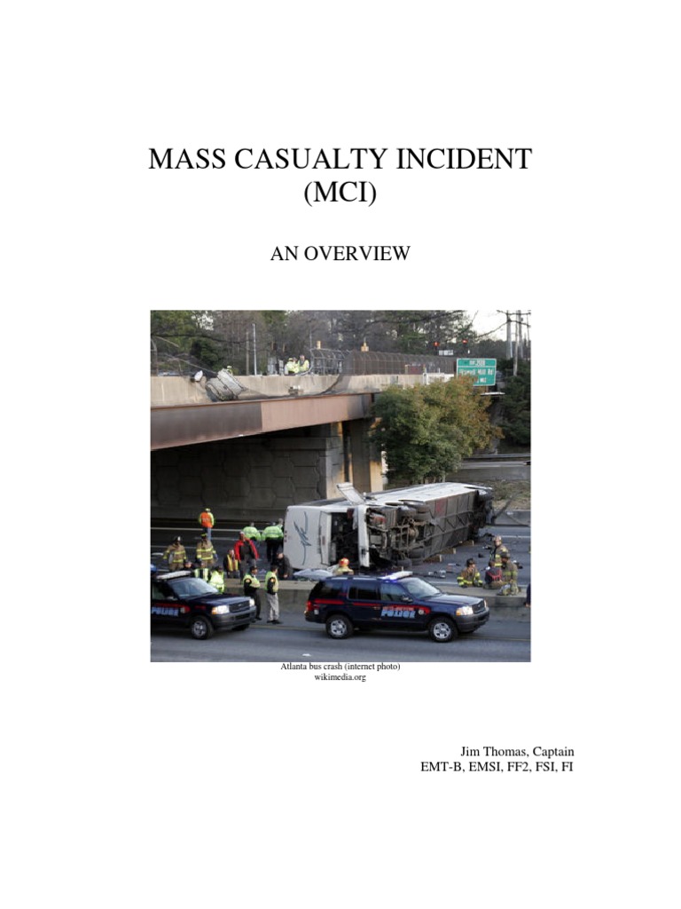 EMT Mass Casualty Incident An Overview Trauma | PDF | Emergency ...