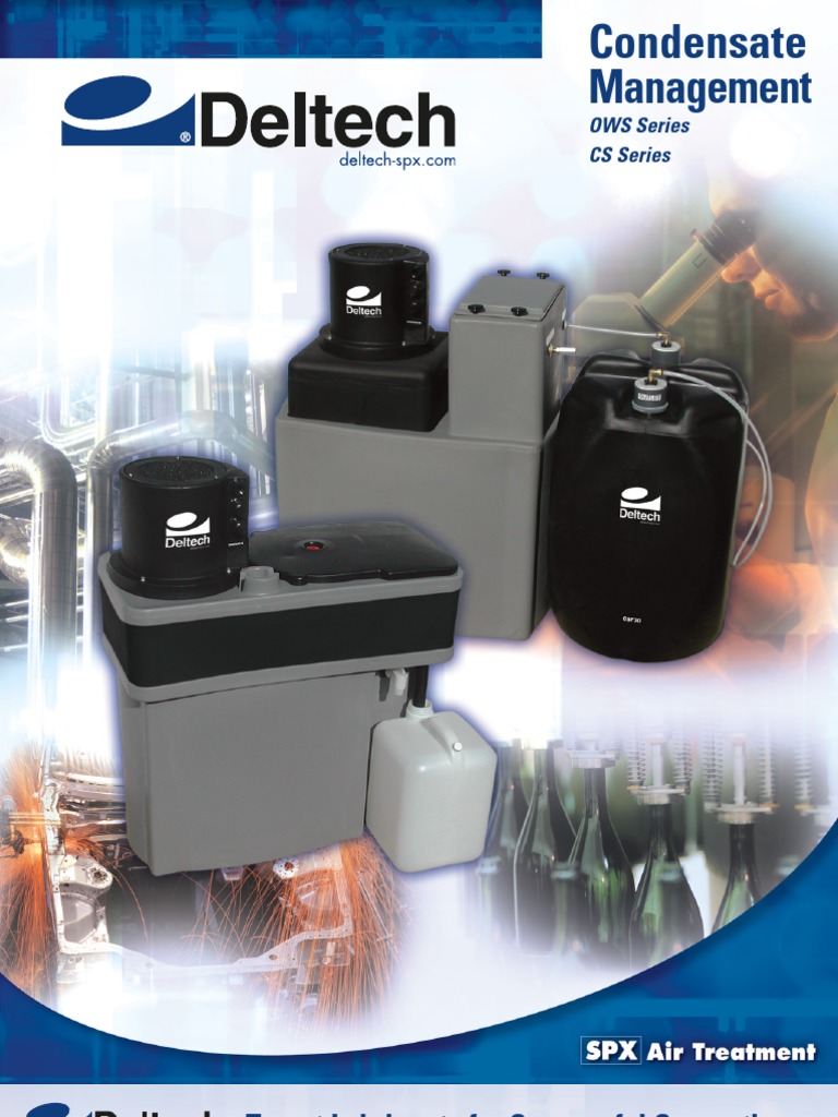 Condensate Management: OWS Series CS Series | PDF | Gas Compressor ...