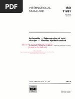 Chloride and Sulfate Contents in Soil | PDF | Chemistry | Titration