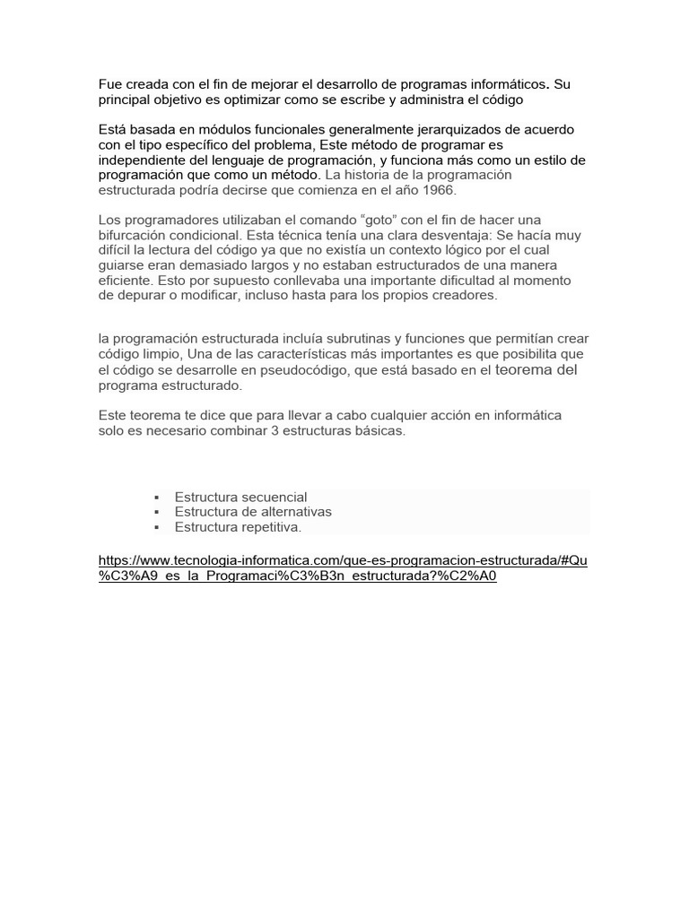 Foro Temático Estructuras de Programación GA3-220501093-AA2-EV02 | PDF