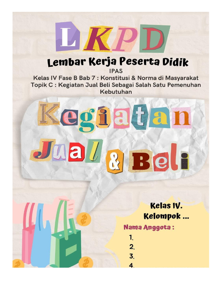 LKPD IPAS BAB 7 TOPIK C | PDF